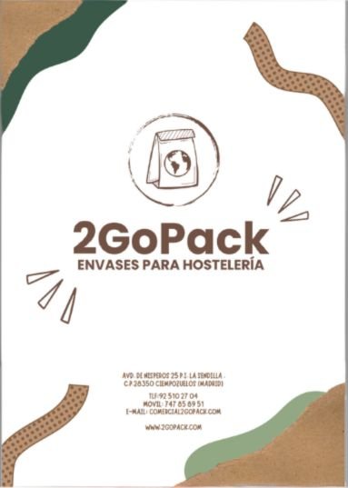Catálogo Productos Desechables Hosteleria en Madrid - 2GoPack®